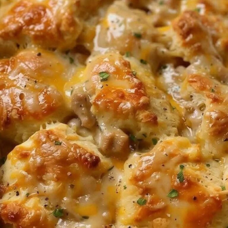 How To Make Chicken Bubble Biscuit Bake Casserole - All Recipes